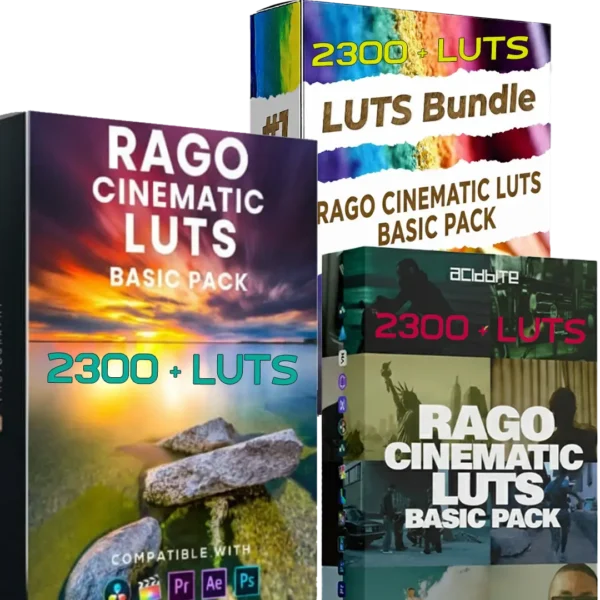 RAGO CINEMATIC LUTS BASIC PACK - Ragoved